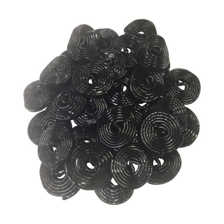 Black Licorice Wheels (Germany) - Vasilow's Confectionery