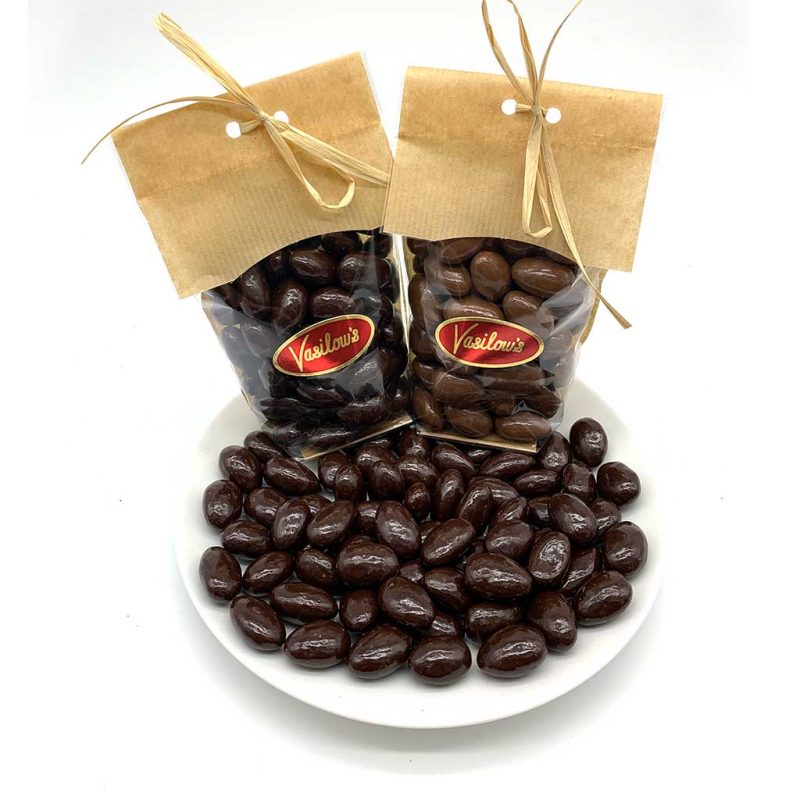 Chocolate-Covered Almonds - Vasilow's Confectionery